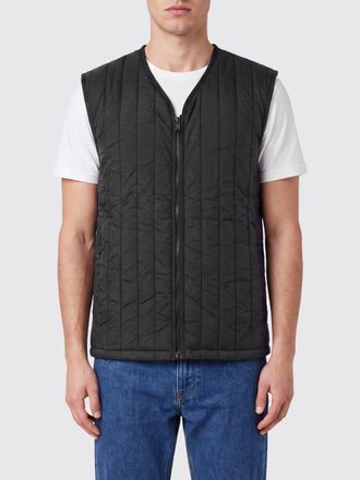 Rains Gesteppte und wattierte Weste aus Polyester mit V-Ausschnitt