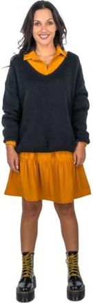 Teddy Smith Femme P-Molly Sweater, Noir, M EU