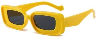 Generic Lunettes De Soleil Dext&eacute;rieur &Agrave; Petite Monture For Hommes, For Vacances, Sport, Conduite(Yellow)