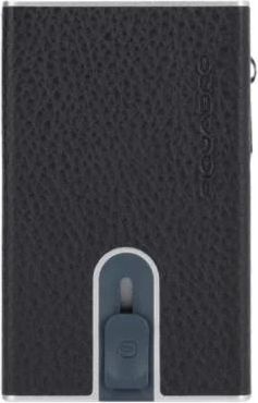 Piquadro unisex, Accessoires, Noir, Taille: ONE Size Compact Wallet