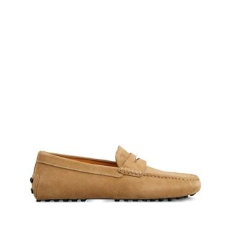 Tod's Beige Slip-On Flache Schuhe Mandel Zehenform - - Shoes - Herren - Beige - 41 EU