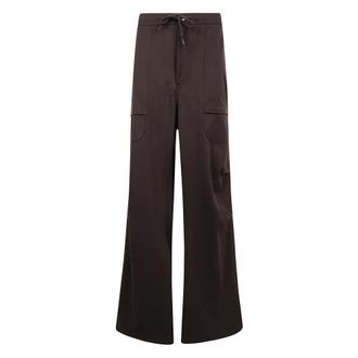 Entire studios Wide Hosen - - Trousers - Damen - Braun - M