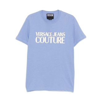 Versace Jeans Couture Herren, Oberteile, Blau, LGr&ouml;&szlig;e