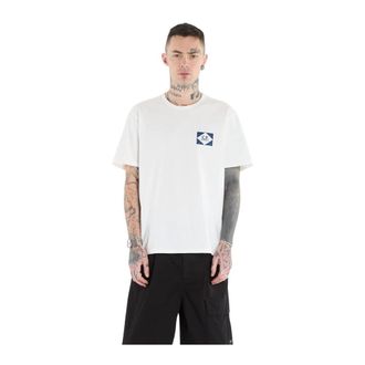 C.P. Company Dickes T-Shirt - Logo auf der R&uuml;ckseite - - Tops - Herren - Wei&szlig; - M