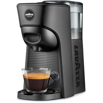 LavAzza LM 840 Tiny Eco Automatische manuelle Kapsel-Kaffeemaschine, 0,6 l, schwarz