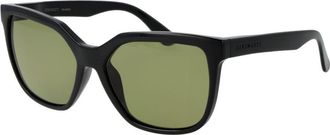 Serengeti Eyewear Schwarze Plastiksonnenbrille