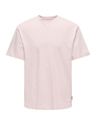 Only & Sons Herren Onsfred Life RLX Tee Noos T-Shirt, Barely Pink, L EU