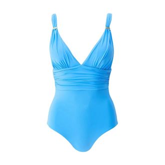 Melissa Odabash Panarea Swimsuit - - Swimwear - Damen - Blau - 2XL