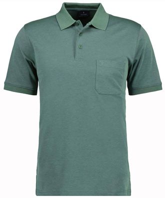 Ragman Herren RAGMAN Kurzarm Softknit Poloshirt Medium, Tuerkis/gruen-341