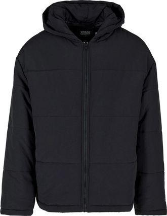 Urban Classics Steppjacke mit Kapuze f&uuml;r Herren (Schwarz)
