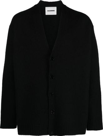 Jil Sander V-neck Wool Cardigan