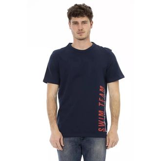 Dirk Bikkembergs Cotton T-Shirt - - Tops - Herren - Blau - M