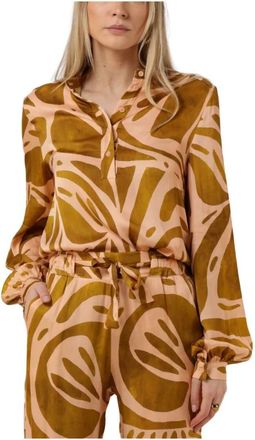 Amaya Amsterdam Damen, Blusen & Hemden, Mehrfarbig, MGr&ouml;&szlig;e