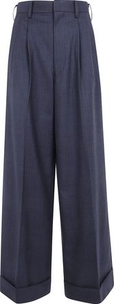 Comme Des Gar&ccedil;ons Trousers Wool Stripe Wool Stripe Tro