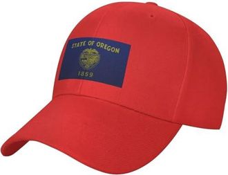 Generic Casquette Baseball Effet Tricot du Drapeau De LOregon Chapeau De Papa Unisexe,R&eacute;glable Casquette De Baseball pour Voyages Activit&eacute;s Homme