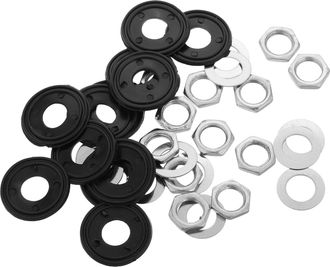 Artibetter Levemolo 12 St&uuml;ck Uhrwerk Reparaturset mit Unterlegscheiben Muttern und Dichtungen f&uuml;r Quarz Wanduhren Selbstgemacht Uhrenzubeh&ouml;r f&uuml;r Einfache Montage