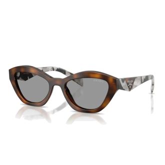 Prada Butterfly Sonnenbrille - - Accessories - Damen - Braun - 52 MM