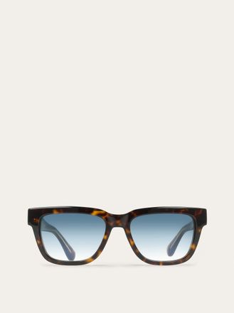 Ferragamo Herren Quadratische Sonnenbrillen Braun