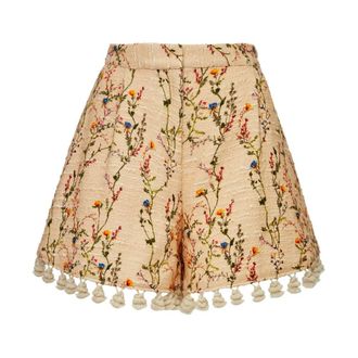 La DoubleJ Luftige Baumwoll-Beachshorts - - Shorts - Damen - Beige - S