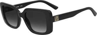 Love Moschino Femme, Accessoires, Noir, Taille: 52 MM Mol090/S 807 Lunettes de soleil