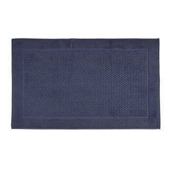 Caleffi Spugnissima - Tapis de Bain sirène Couleur Unie 60 x 100 cm Anthracite
