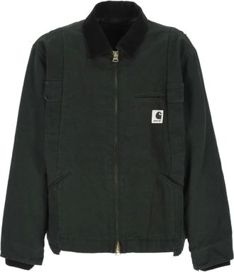 sacai x Carhartt WIP veste Duck &agrave; manches longues - Vert