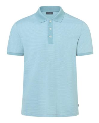 Maerz Feinstrick-Poloshirt aus merzerisierter Baumwolle mit Streifenmuster in