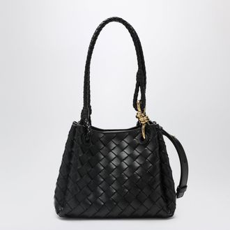 Bottega Veneta Kleine schwarze Parachute-Tasche