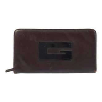 Gucci Pre-owned Leder Lange Geldb&ouml;rse - - Pre-owned - Damen - Braun - ONE SIZE