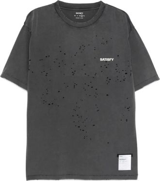 SATISFY Satisfy, Homme, Tops, Noir, Taille: S Mothtech T Shirt