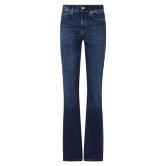 Dondup Blaue Flare Leg Jeans New Lola - - Jeans - Damen - Blau - W25