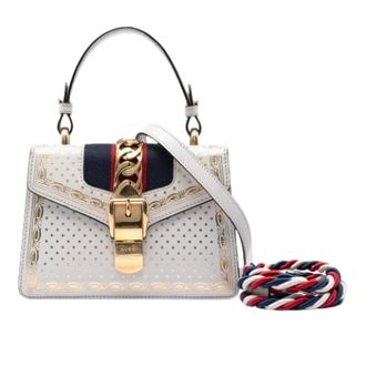 Gucci Sac Sylvie Pre-owned - Femme - Pre-owned - Blanc - Taille: ONE Size
