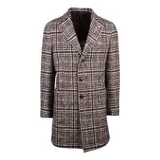 Luigi Bianchi Mantova Mantel - - Coats - Herren - Mehrfarbig - L