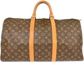Louis Vuitton unisex, Pre-owned, Brun, Taille: ONE Size Sac Keepall Pre-owned