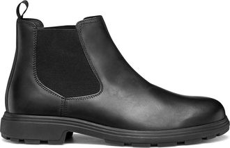 Geox Herren U MEIERN Ankle Boot, Black, 45 EU