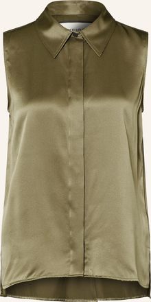 Reiss Reiss Blusentop Amelia Aus Seide gruen