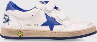Golden Goose Ball Star Sneaker aus Nappaleder f&uuml;r Jungen im Used-Look