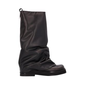 The Attico Femme, Chaussures, Noir, Taille: 41 EU Robin Combat Boot