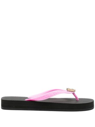 Dsquared2 tongs &agrave; plaque logo - Rose