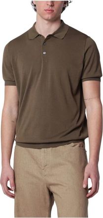 Drumohr Homme, Tops, Vert, Taille: M Polo Manica Corta