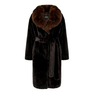 Cesare Gaspari Ivy Kunstpelzmantel - - Coats - Damen - Braun - M