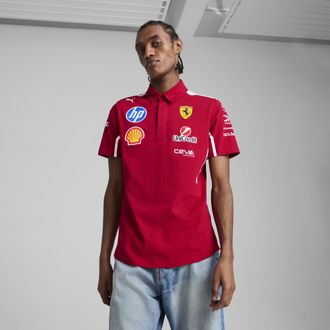 Puma Polo Team Scuderia Ferrari HP 2025 Homme, V&ecirc;tements, Rouge, M