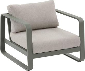 Hesperide Fauteuil de salon de jardin Domilly vert laurier - Hesp&eacute;ride
