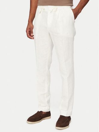 HUGO BOSS Stoffhose 50559695 Creme Regular Fit
