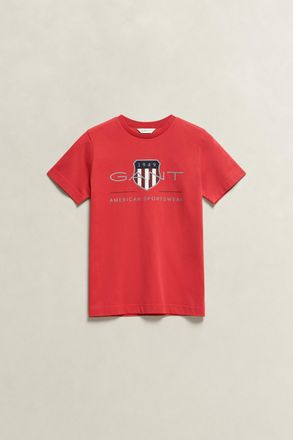 GANT Teenager Archive Shield T-Shirt (122/128) ROSE Rot