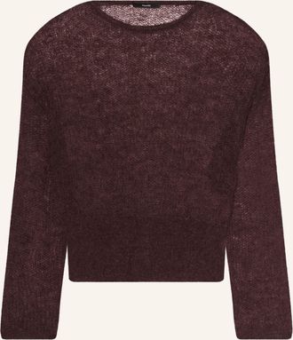 someday Someday Pullover Tivora Mit Mohair rot