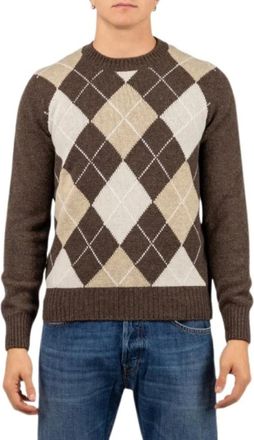 Gran Sasso Pull &agrave; col rond - Homme - Pulls - Multicolore - Taille: M