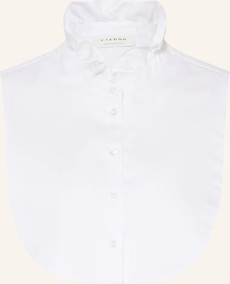 Eterna Kragen Mit R&uuml;schen weiss