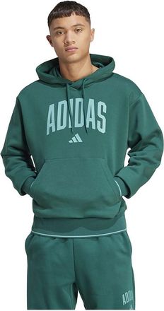 adidas Mens Collegiate Hoodie Collegiate Green/Powder Teal 2XL