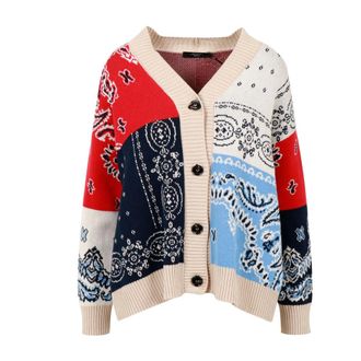 Max Mara Damen, Strickwaren, Mehrfarbig, SGr&ouml;&szlig;e